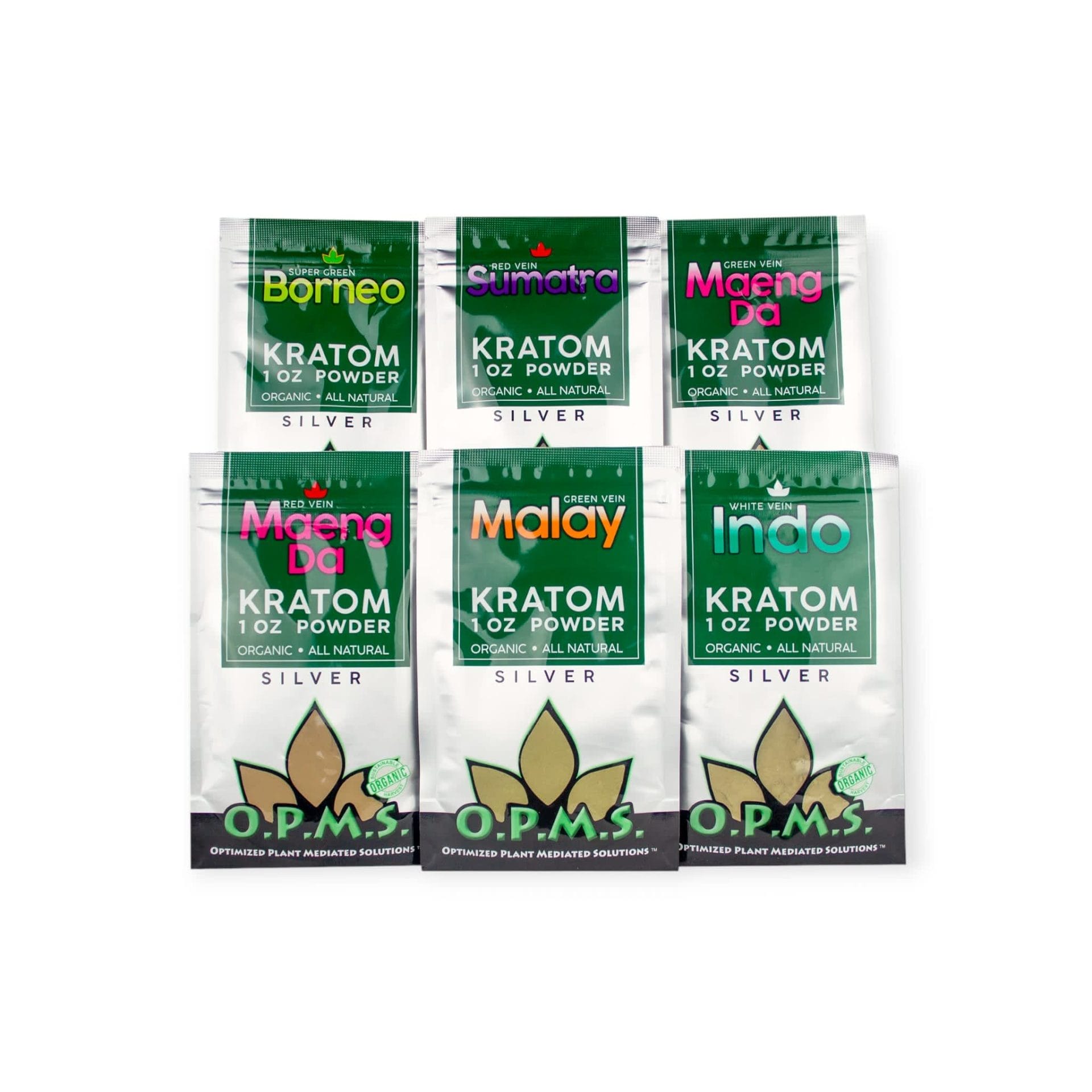 Buy OPMS | Silver Kratom Powder