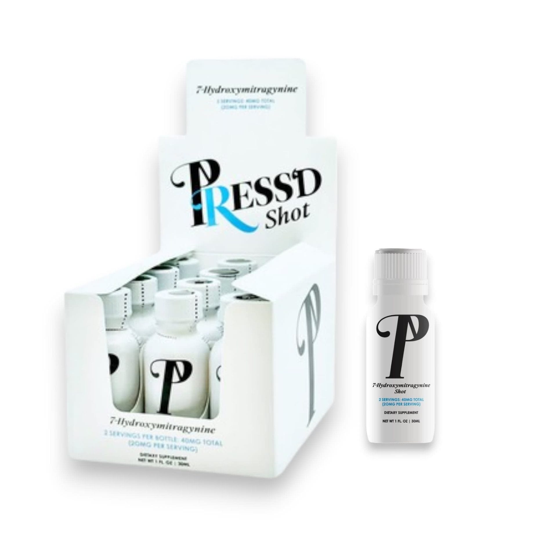 Buy Press'd | 7OH Super Alkaloid Shot | 2 Serving - 20mg